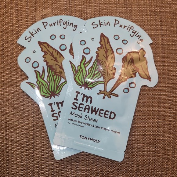 Tony Moly | Skincare | Nwt Tony Moly Im Seaweed Sheet Masks 2 Piece Set ...